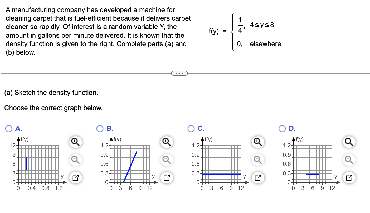 Solved A manufacturing company has developed a machine for | Chegg.com