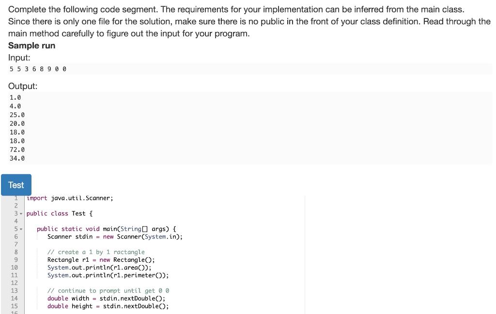 Solved Complete the following code segment. The requirements | Chegg.com