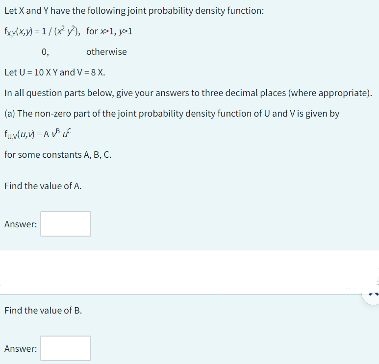 Solved Let X and Y have the following joint probability | Chegg.com