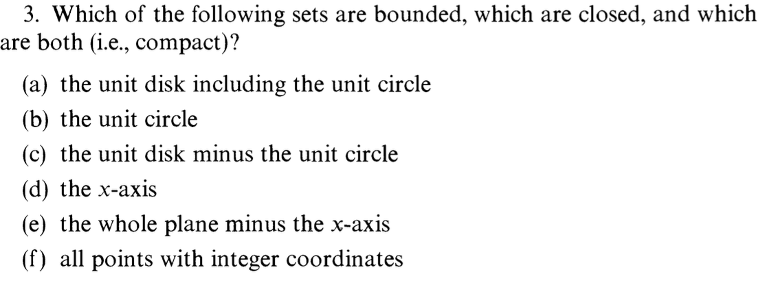Solved 16. For any set S the boundary of S,b(S), consists of | Chegg.com