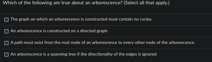 Solved Which of the following statements are true regarding | Chegg.com