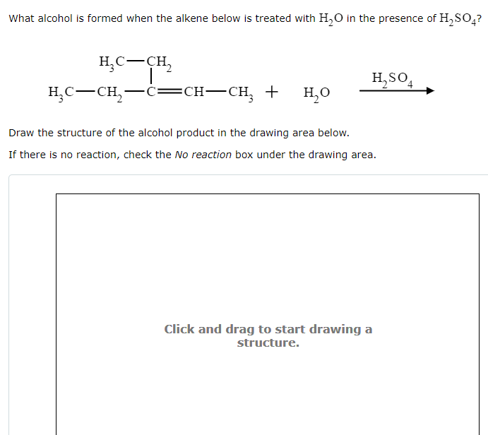 Solved can you help me Draw the structure of the alcohol | Chegg.com