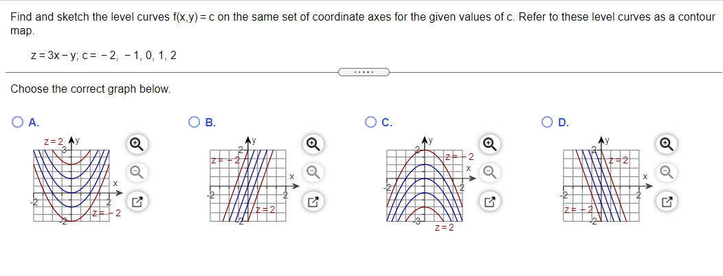 Solved Find And Sketch The Level Curves F X Y C On The