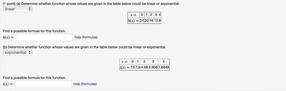 Solved 1 Point A Determine Whether Function Whose Values 9561