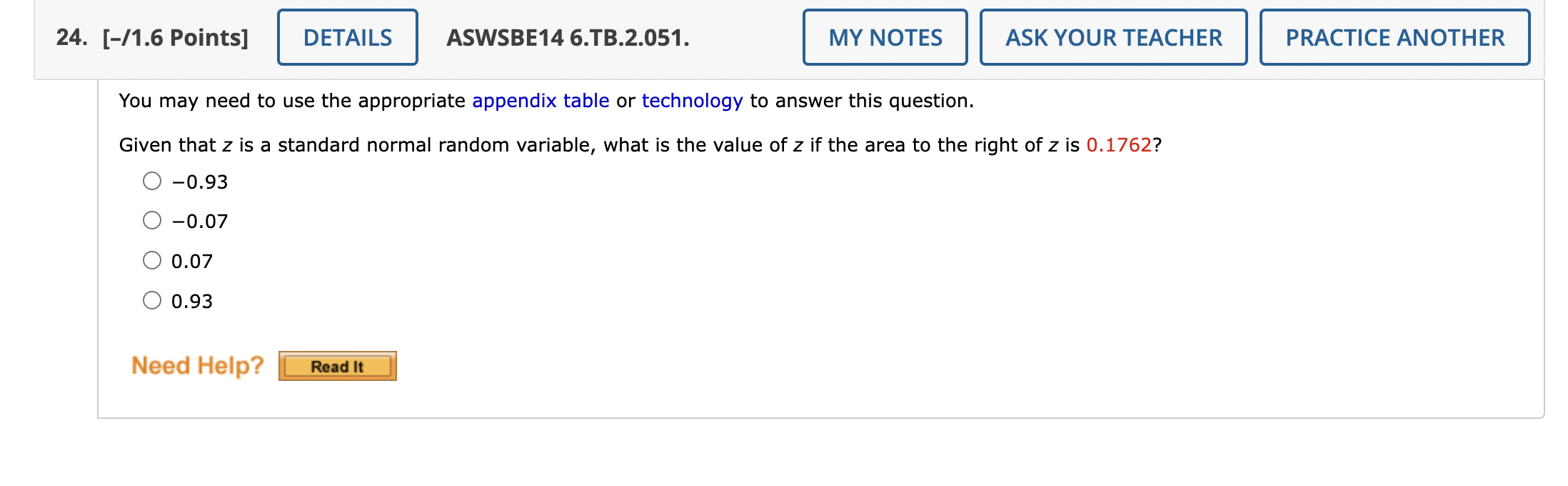Solved You may need to use the appropriate appendix table or | Chegg.com