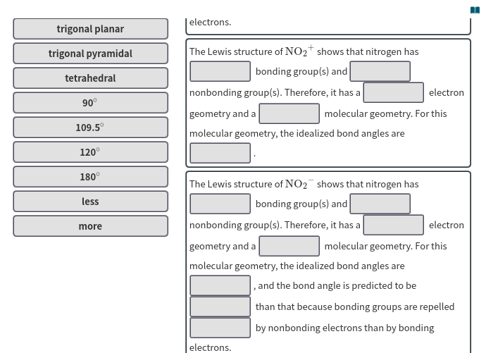 Solved no one two three The Lewis structure of NO2 shows | Chegg.com