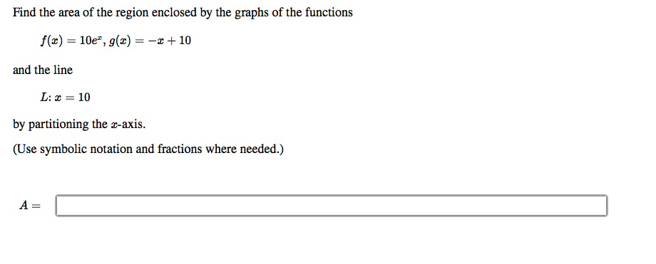 Solved Find the area of the region enclosed by the graphs | Chegg.com