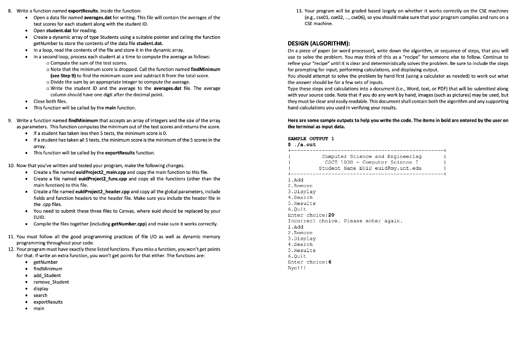 This is C++ programming. There has to be a header.h | Chegg.com