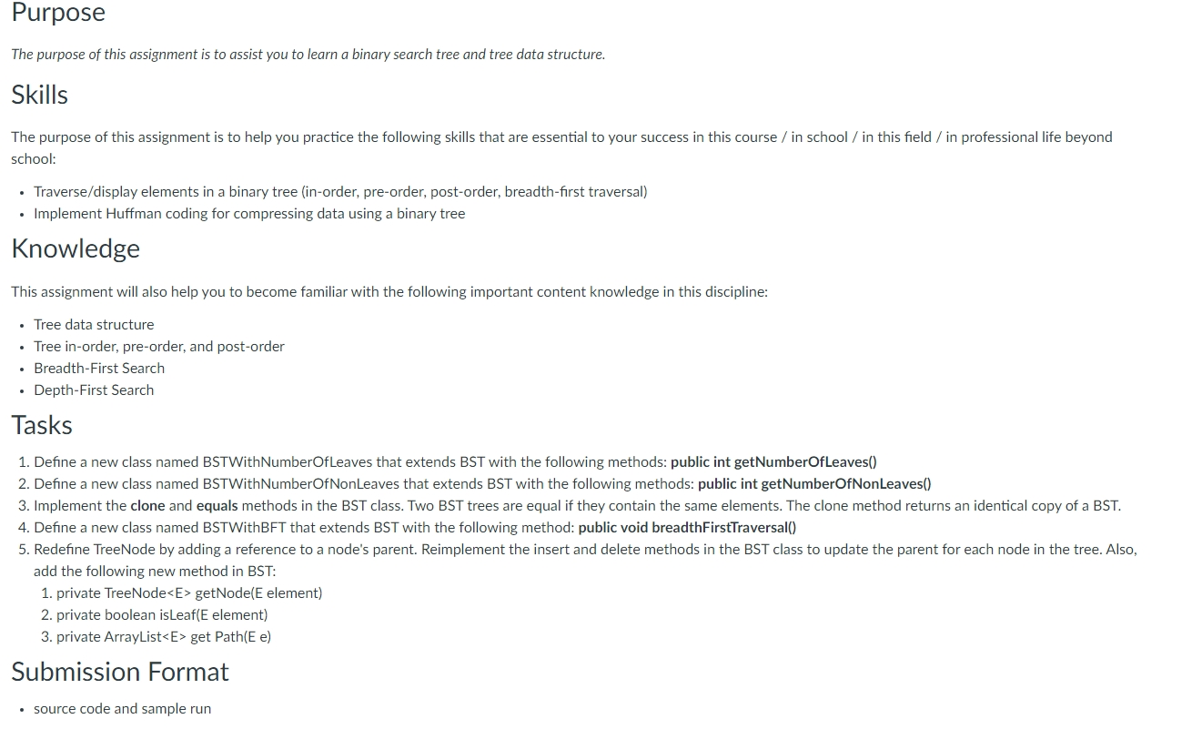 Solved in java eclipse PurposeThe purpose of this assignment | Chegg.com