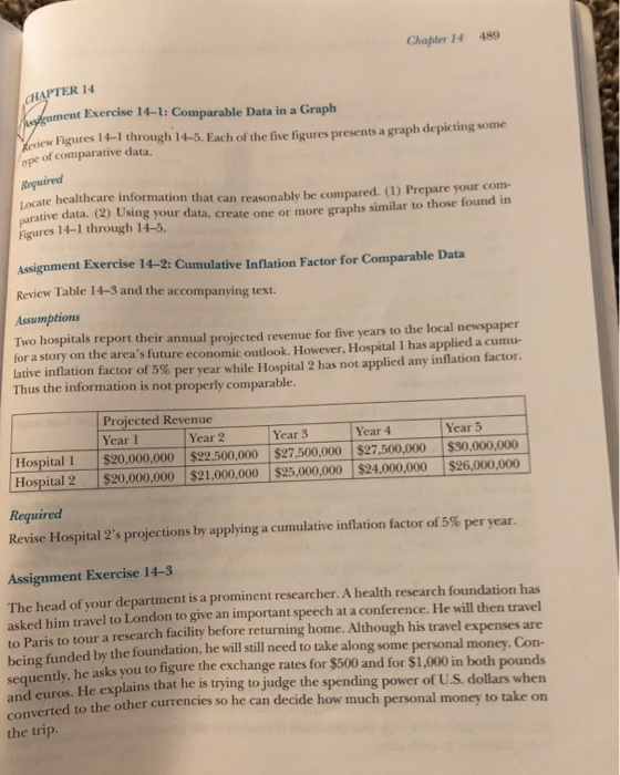 Solved Chapter 14 489 Chapter 14 Ment Exercise 14 1 1656