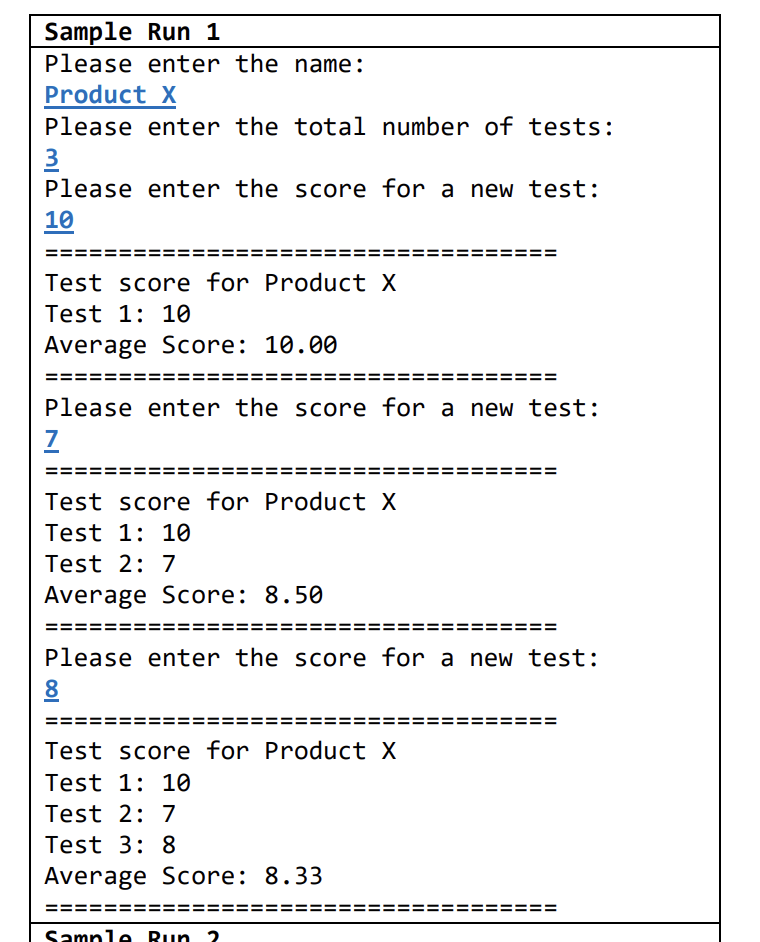 Solved The following partial Java program is about the test | Chegg.com