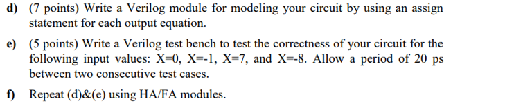 Solved Q.1. Given that X is a 4-bit signed number | Chegg.com