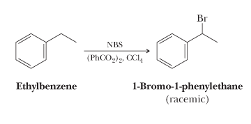 Solved Br NBS (PhCO2)2, CCI4 Ethylbenzene | Chegg.com