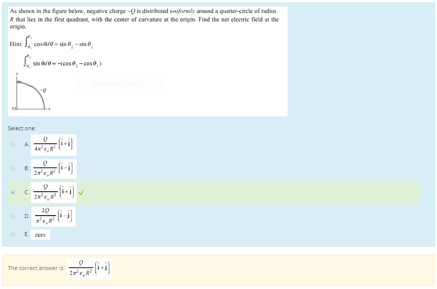 Solved As shown in the figure below, negative charge −Q is | Chegg.com