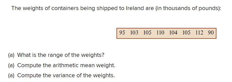 Solved A sample of five data entry clerks employed in the | Chegg.com