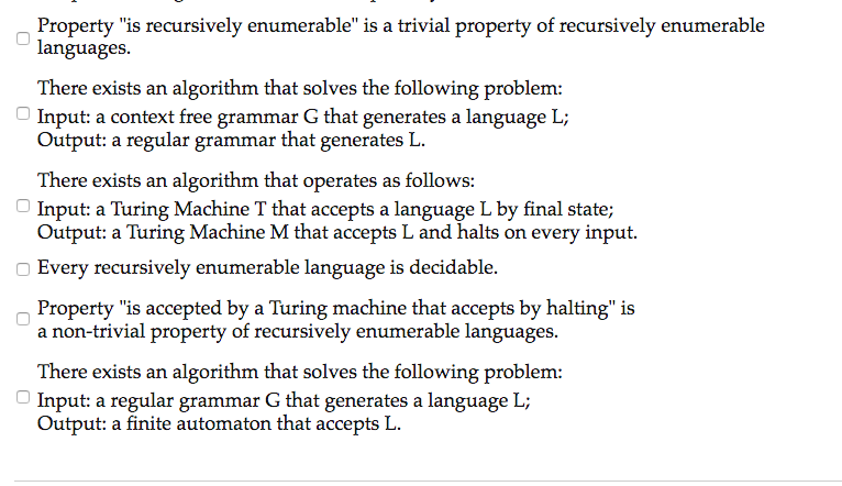 Solved QUESTION 1 20 points Check the box next to EXACTLY | Chegg.com