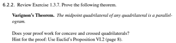 Solved 2.2. Review Exercise 1.3.7. Prove the following | Chegg.com