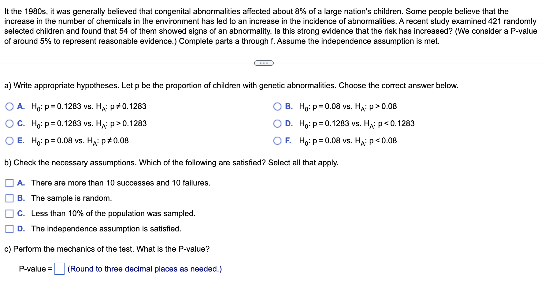 Solved It the 1980 s, it was generally believed that | Chegg.com