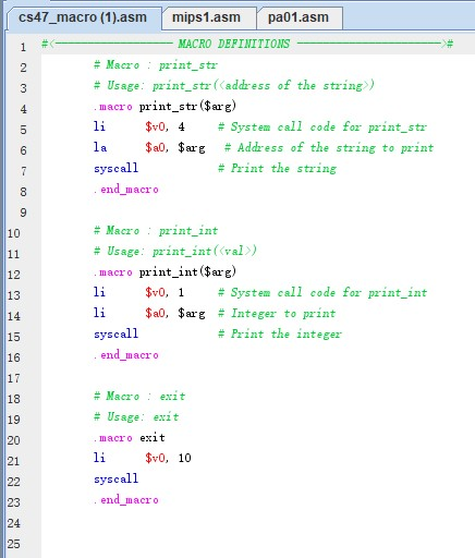 Using MIPS SPIM Simulator Instructions: | Chegg.com