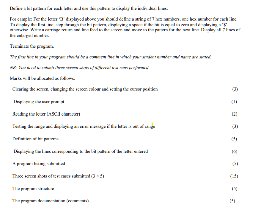 Solved Assembly Language Programming Write A Program In 