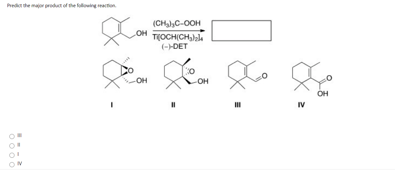 Solved Predict the major product of the following reaction. | Chegg.com