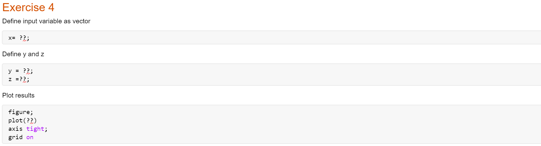 MATLAB ASSIGN 1- Follow Directions and Complete. Will | Chegg.com