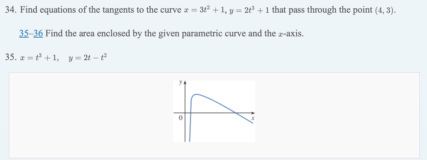 Solved 34. Find equations of the tangents to the curve | Chegg.com