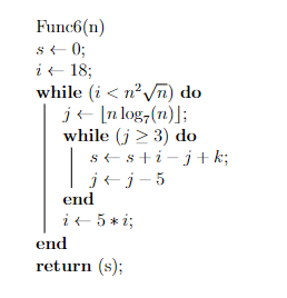 Solved Give the asymptotic running time of each of the | Chegg.com