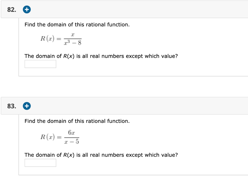 Solved 82 + Find the domain of this rational function R(r) 3 | Chegg.com