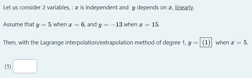 Solved Let us consider 2 variables, :x is independent and y | Chegg.com