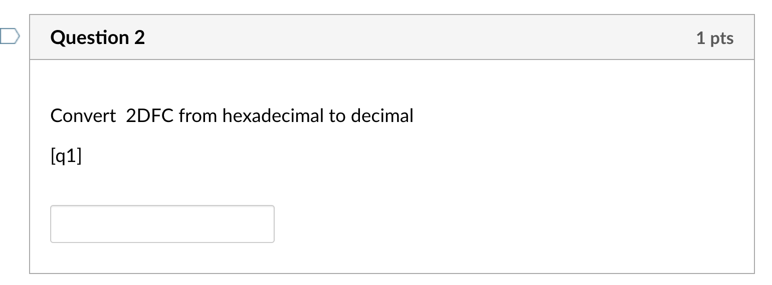 Solved Question 1 5 pts Count the next 5 numbers in | Chegg.com