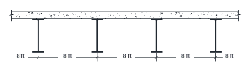 Solved The 6-in concrete slab (150 pcf density) is to be | Chegg.com