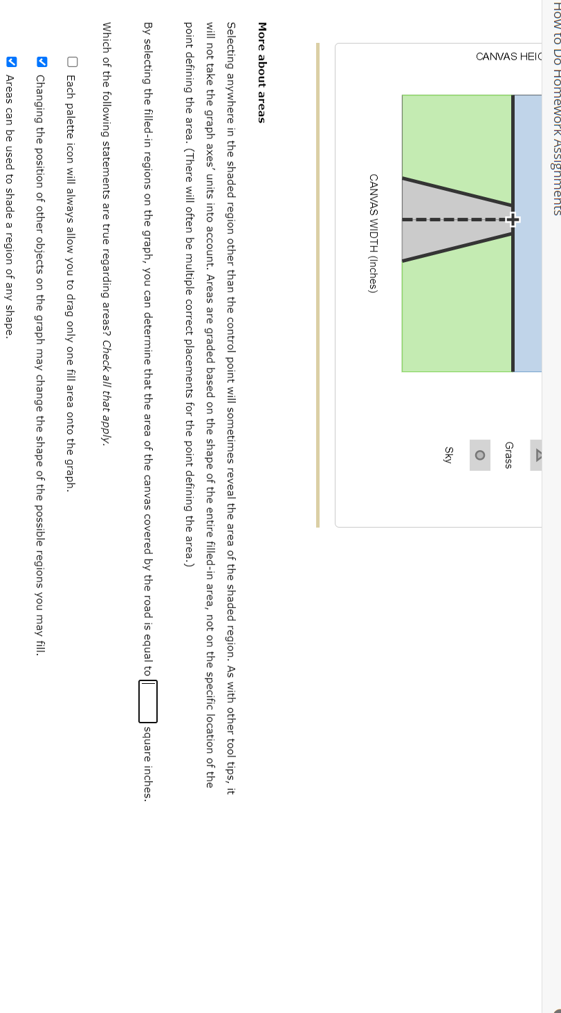 Solved 8. Areas and polygons More graph objects area onto | Chegg.com