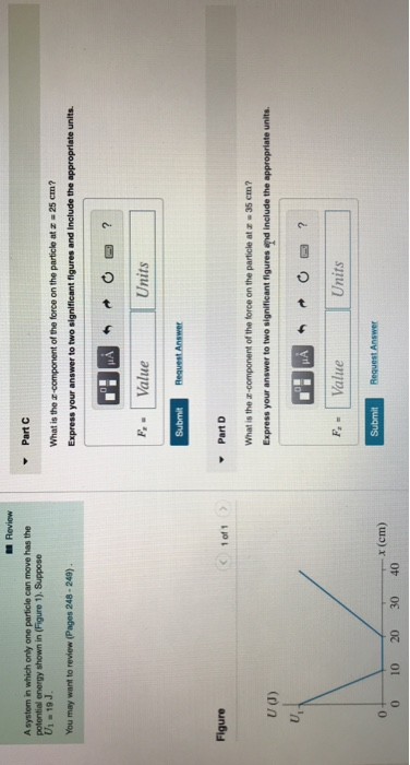 Solved Review A system in which only one particle can move | Chegg.com