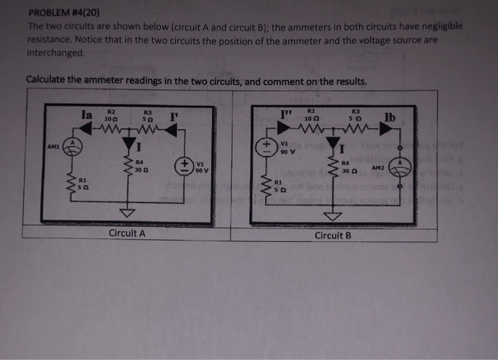 Solved PROBLEM #1(20) PART1 Find the equivalent resistance | Chegg.com