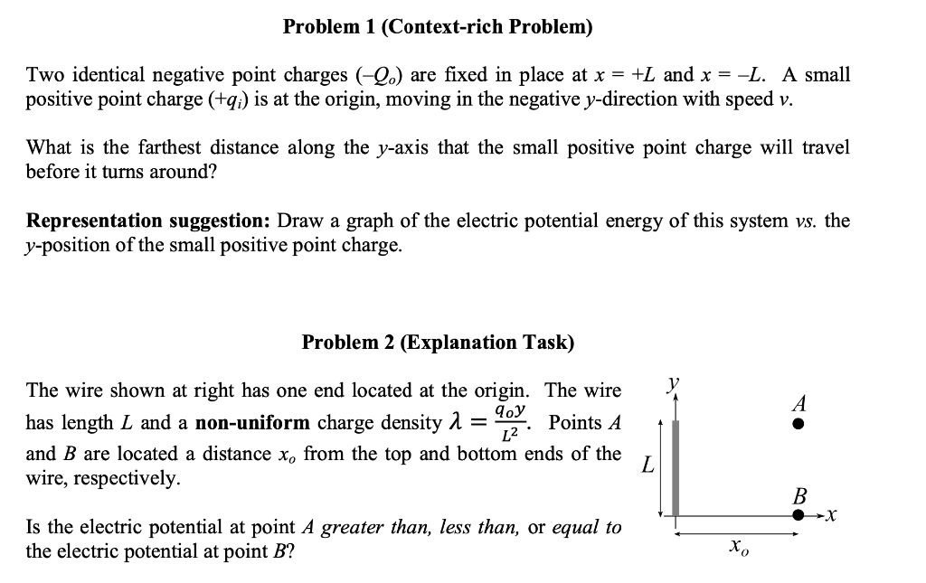 Solved Problem 1 (Context-rich Problem) Two identical | Chegg.com
