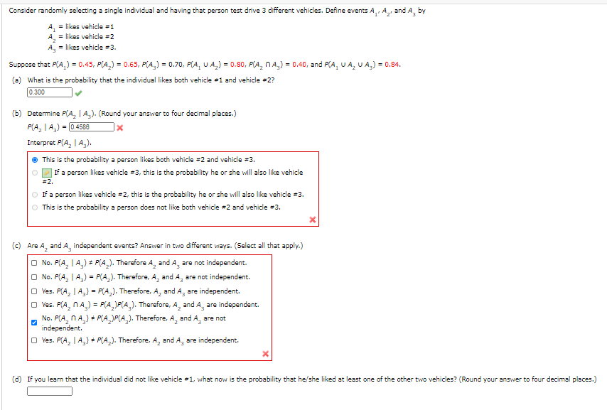 Solved Consider randomly selecting a single individual and | Chegg.com