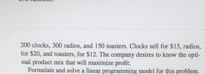 Solved 14-2. The Tycron Company produces three electricall | Chegg.com