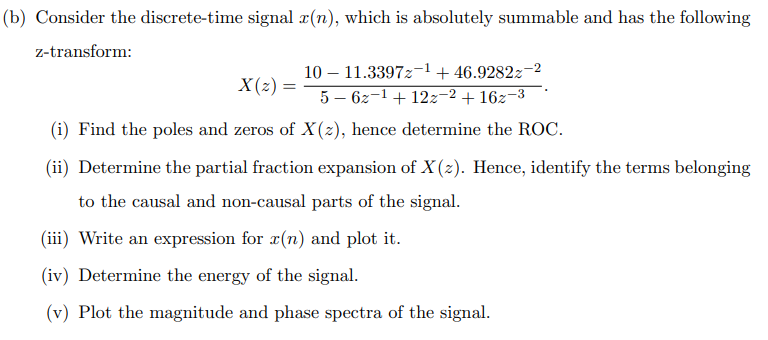 Solved Only need Matlab plots for part iii.) and part v.) as | Chegg.com