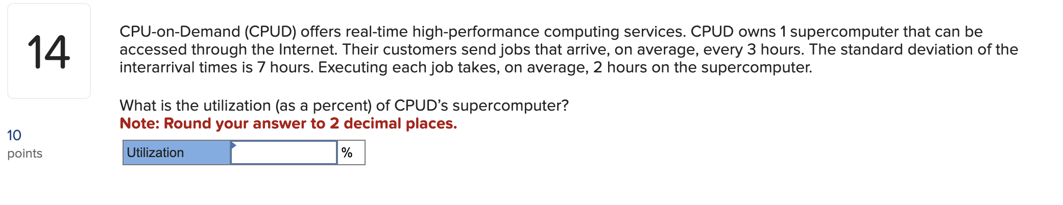 Solved EPU-on-Demand (CPUD) offers real-time | Chegg.com