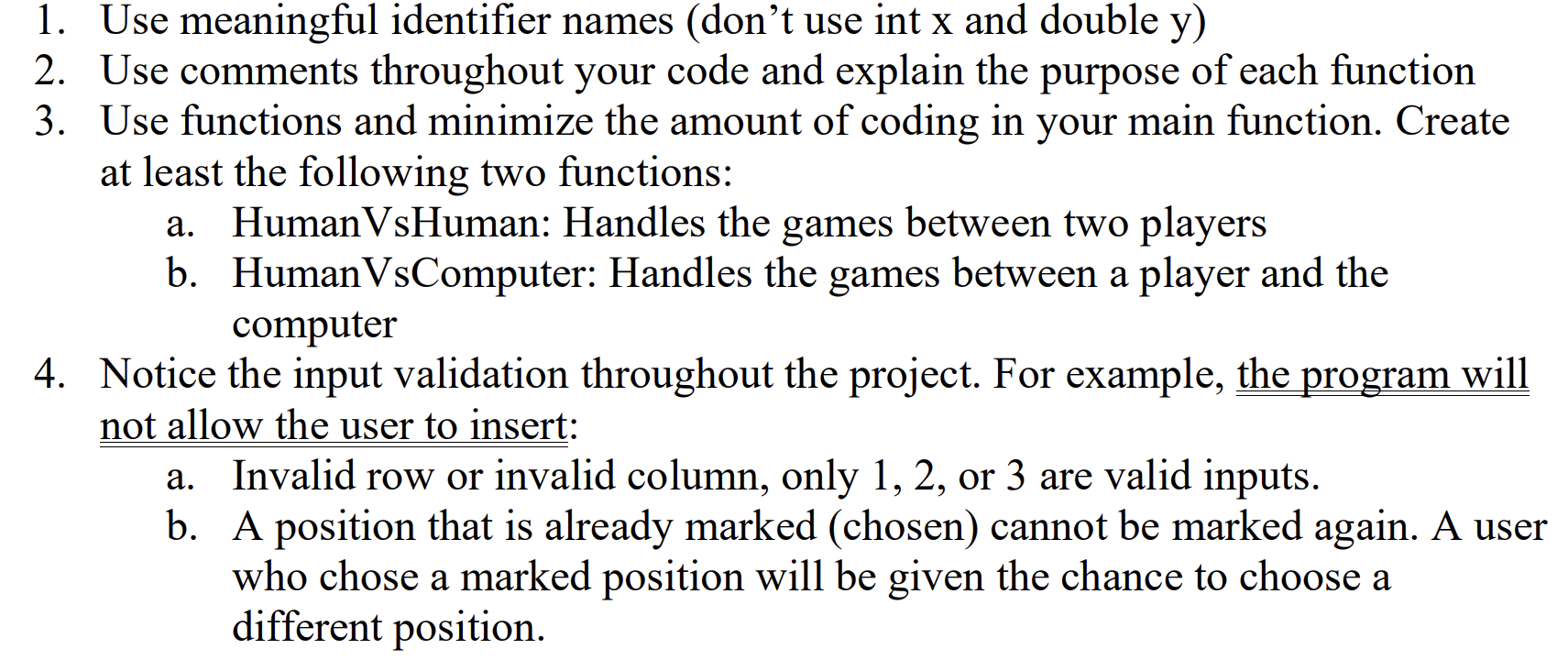 Solved Project Description Write a C++ program to create a | Chegg.com