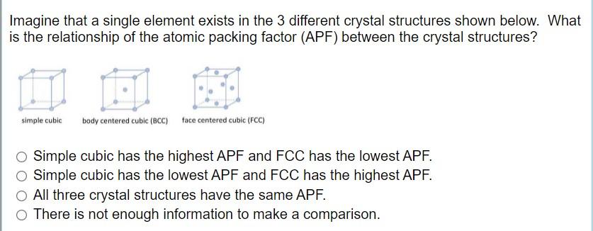 Solved Imagine that a single element exists in the 3 | Chegg.com