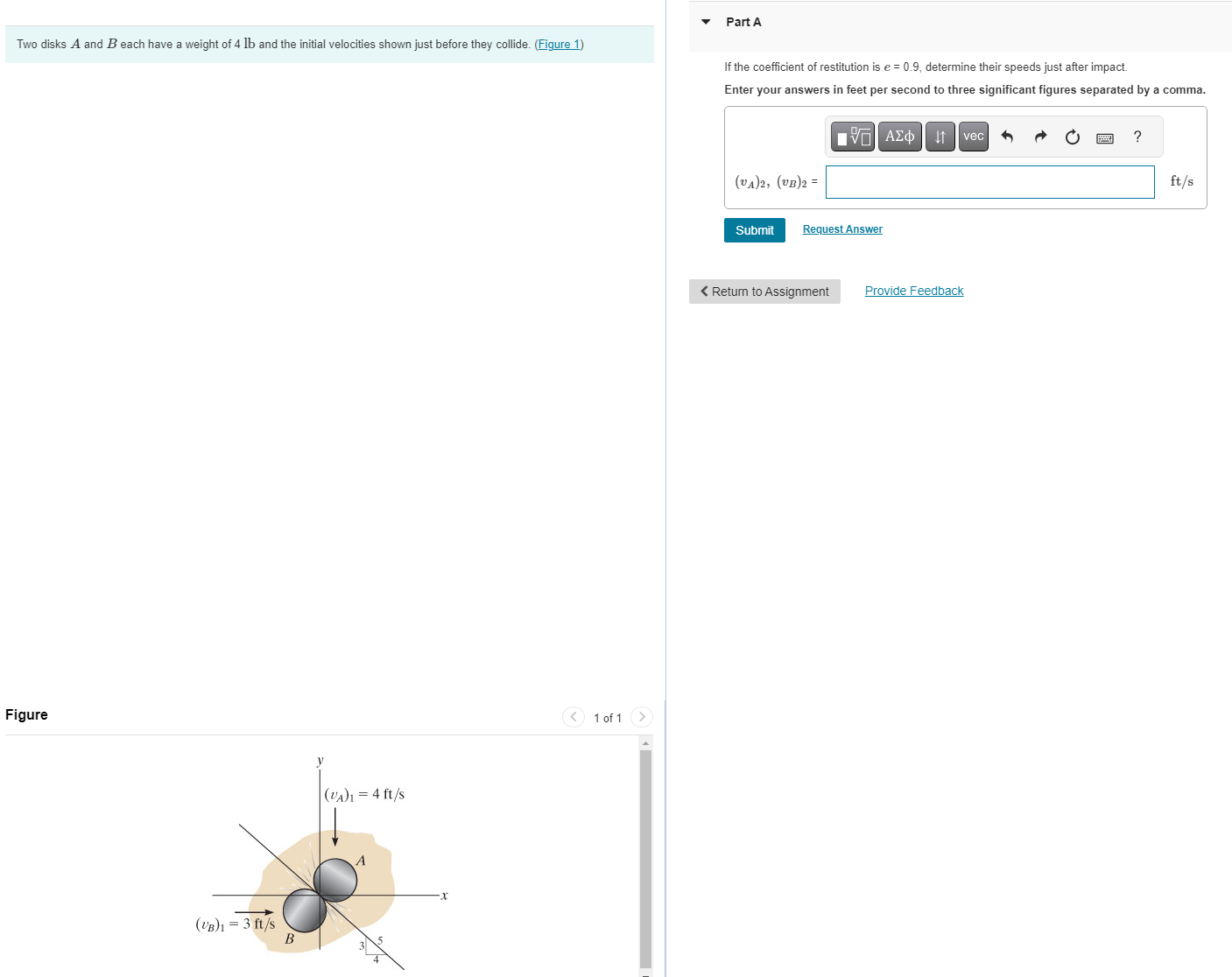 Solved Two disks \( ﻿A \) ﻿and \( ﻿B \) ﻿each have a weight | Chegg.com