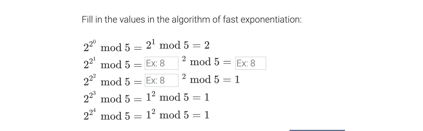 Solved Fill in the values in the algorithm of fast | Chegg.com