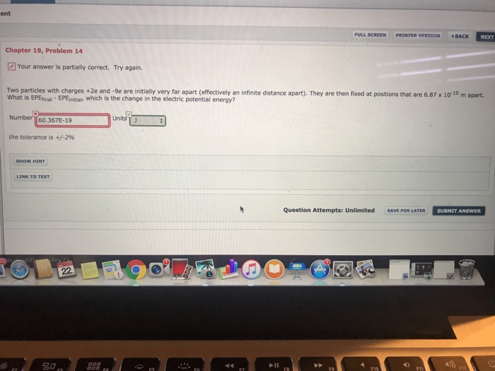 Solved ent FULL SCREEN PRINTER VERSION BACK NEXT Chapter 19, | Chegg.com