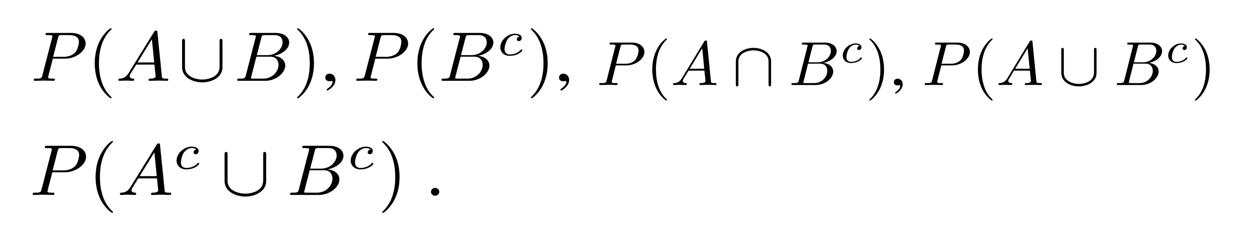 Solved Let A and B be events with P(A)=0.4, P(B)=0.7, | Chegg.com