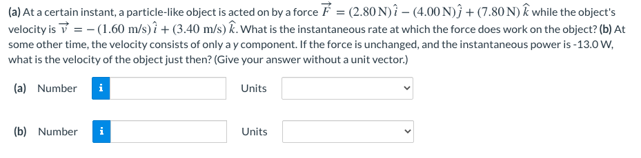 Solved (a) At a certain instant, a particle-like object is | Chegg.com