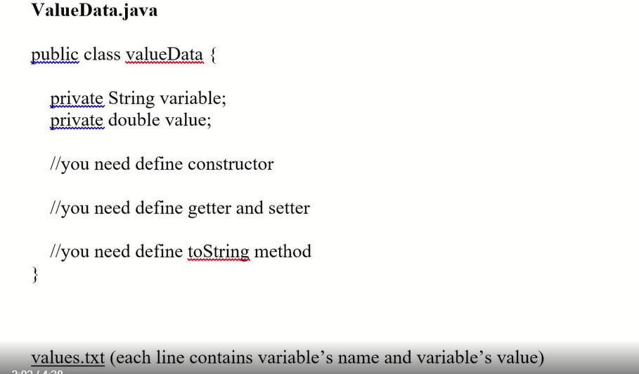 Solved Assignment5.java will implement the general version | Chegg.com