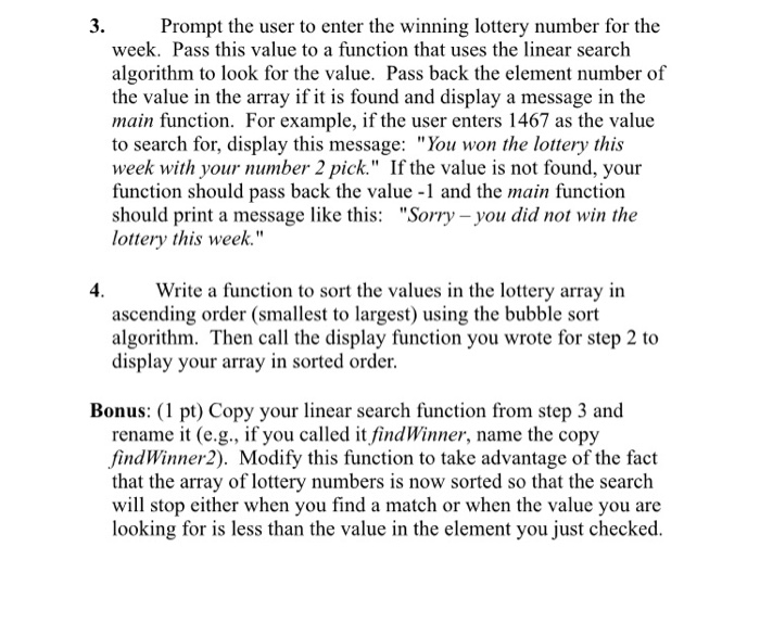 Solved C++ help - write a program that picks lottery numbers | Chegg.com