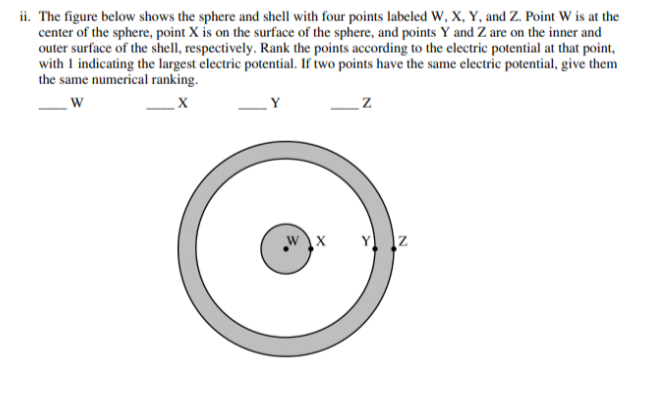 Solved b Plastic Sphere Conducting Spherical Shell 1. A | Chegg.com